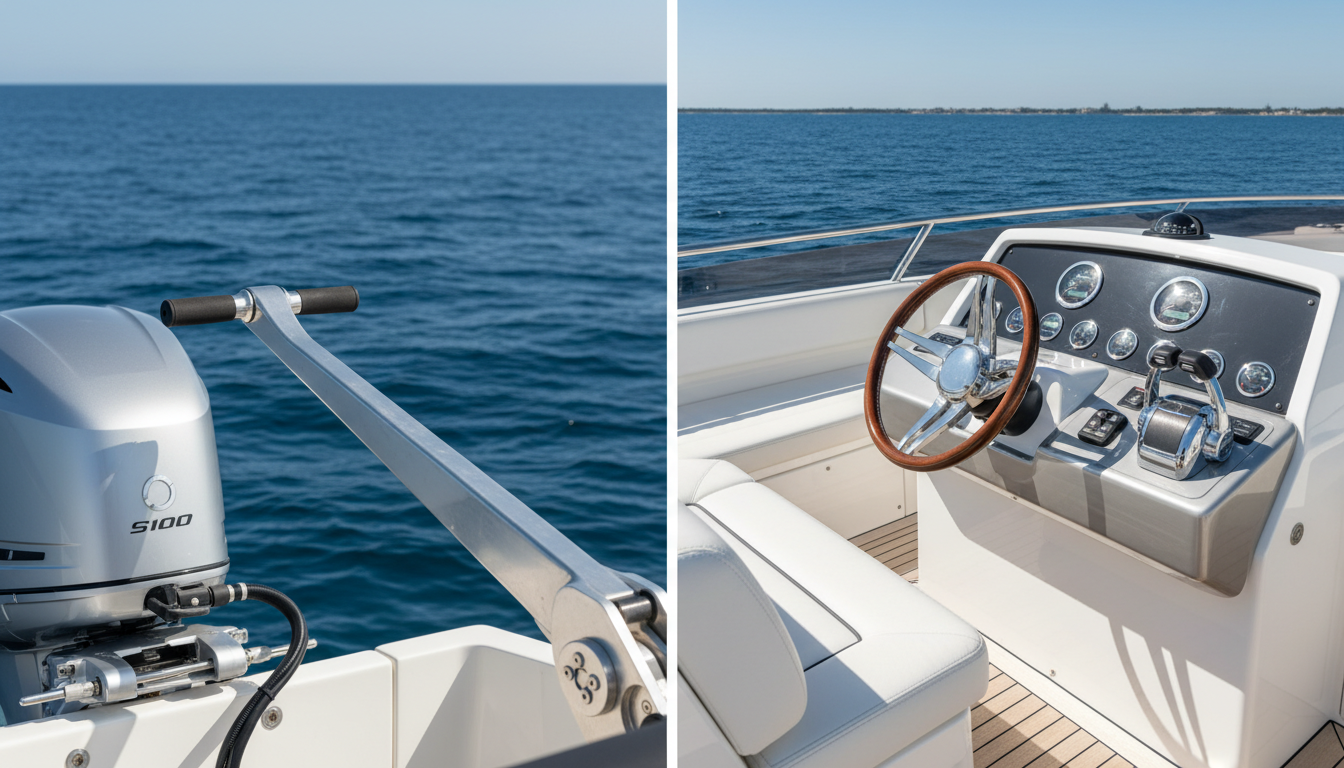 Tiller vs. Remote Steering Outboard: Which Control Is Right for You?